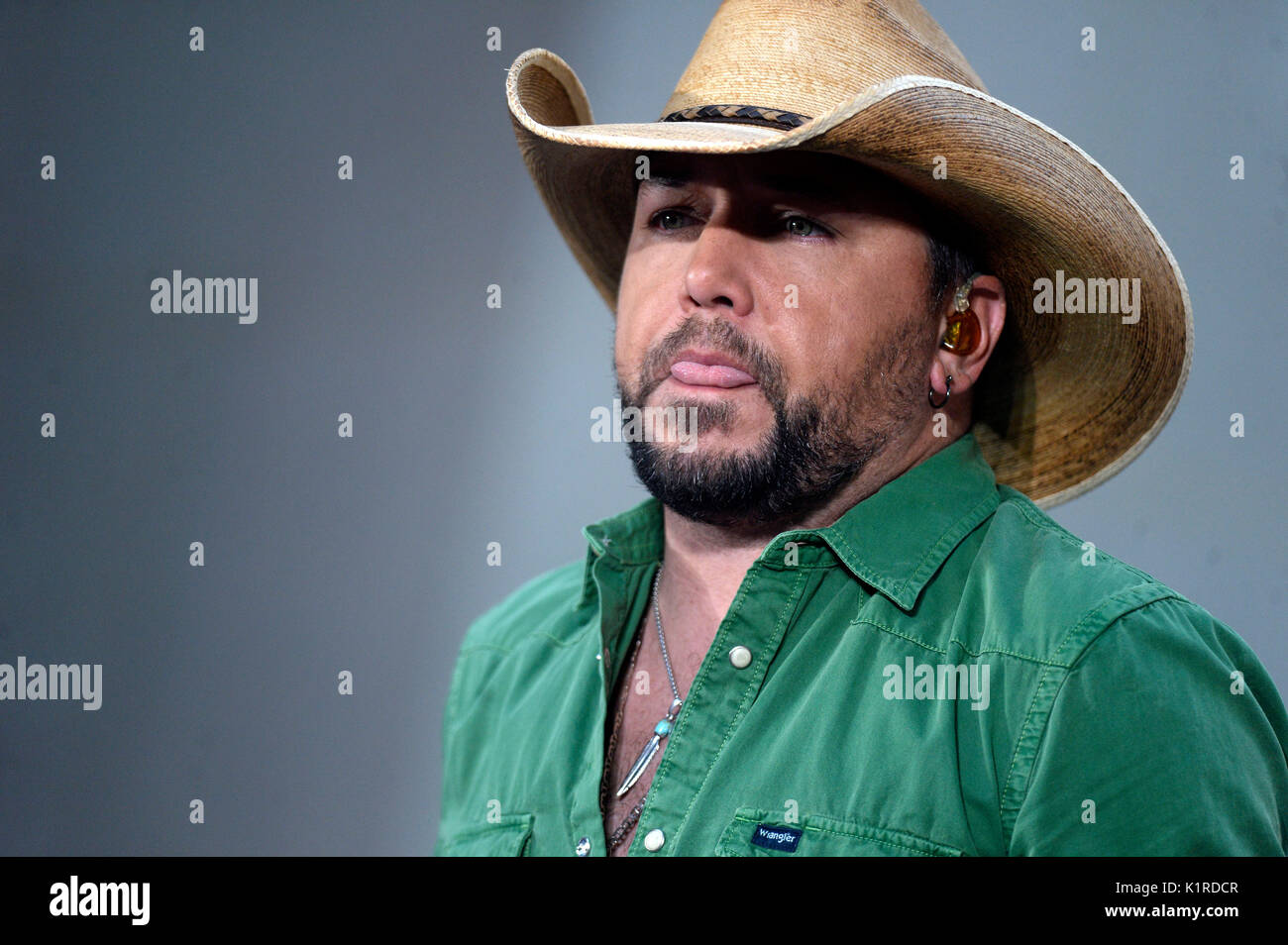 Jason Aldean performs live on stage at 'NBC Today Show Citi Concert ...