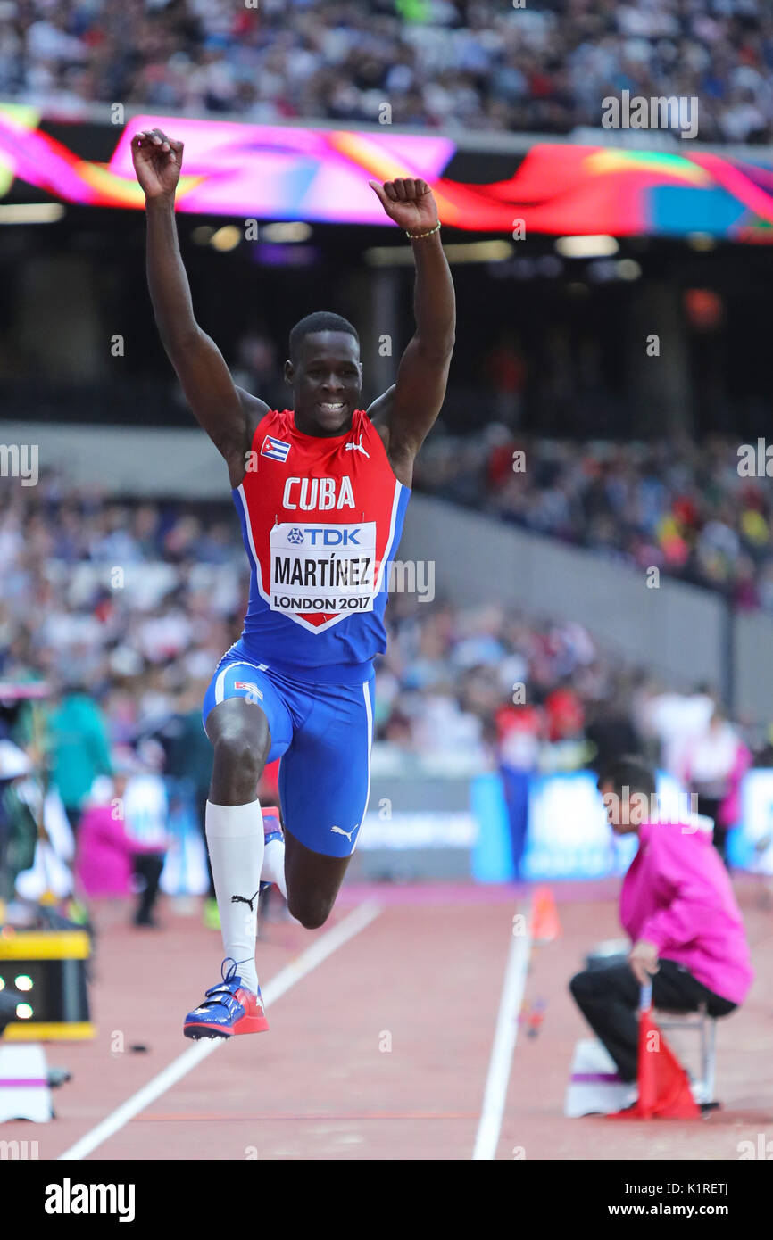 Lazaro martinez triple jump hi-res stock photography and images - Alamy
