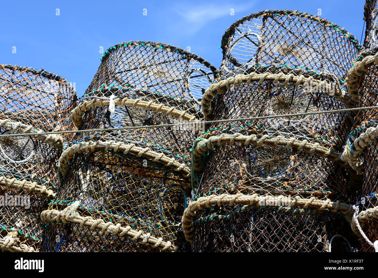 Lobster pot brixham hi-res stock photography and images - Alamy