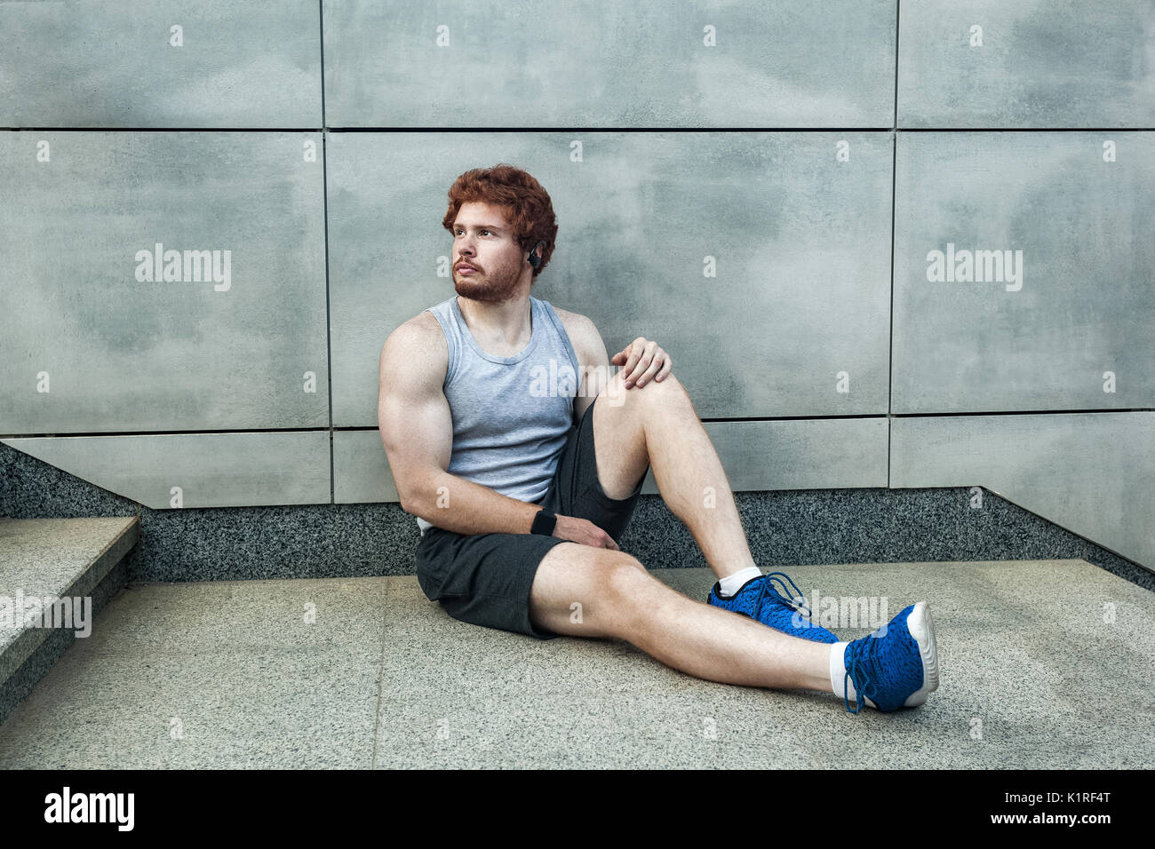 Relax after hard workout hi-res stock photography and images - Alamy