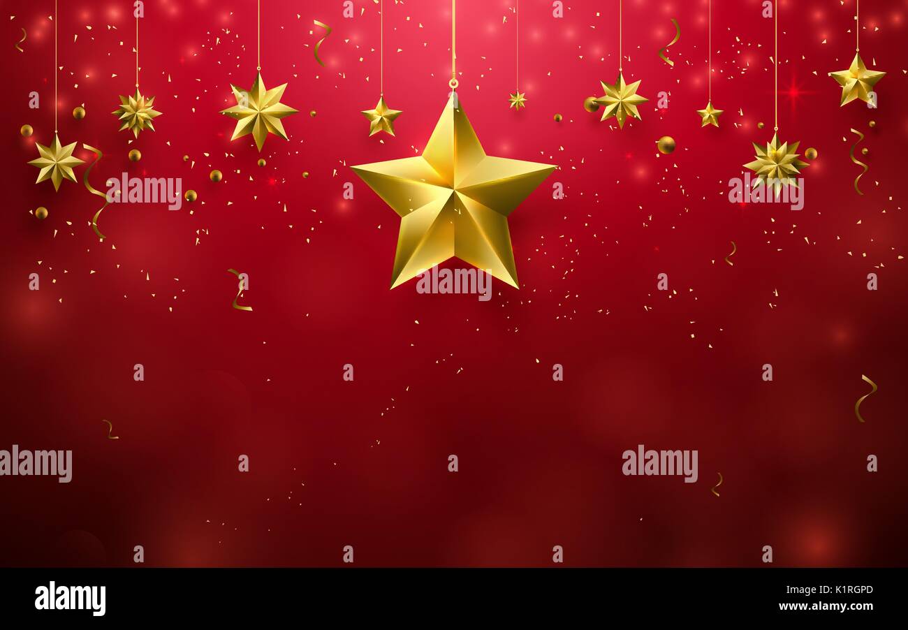 Red hanging bauble Stock Vector Images - Alamy