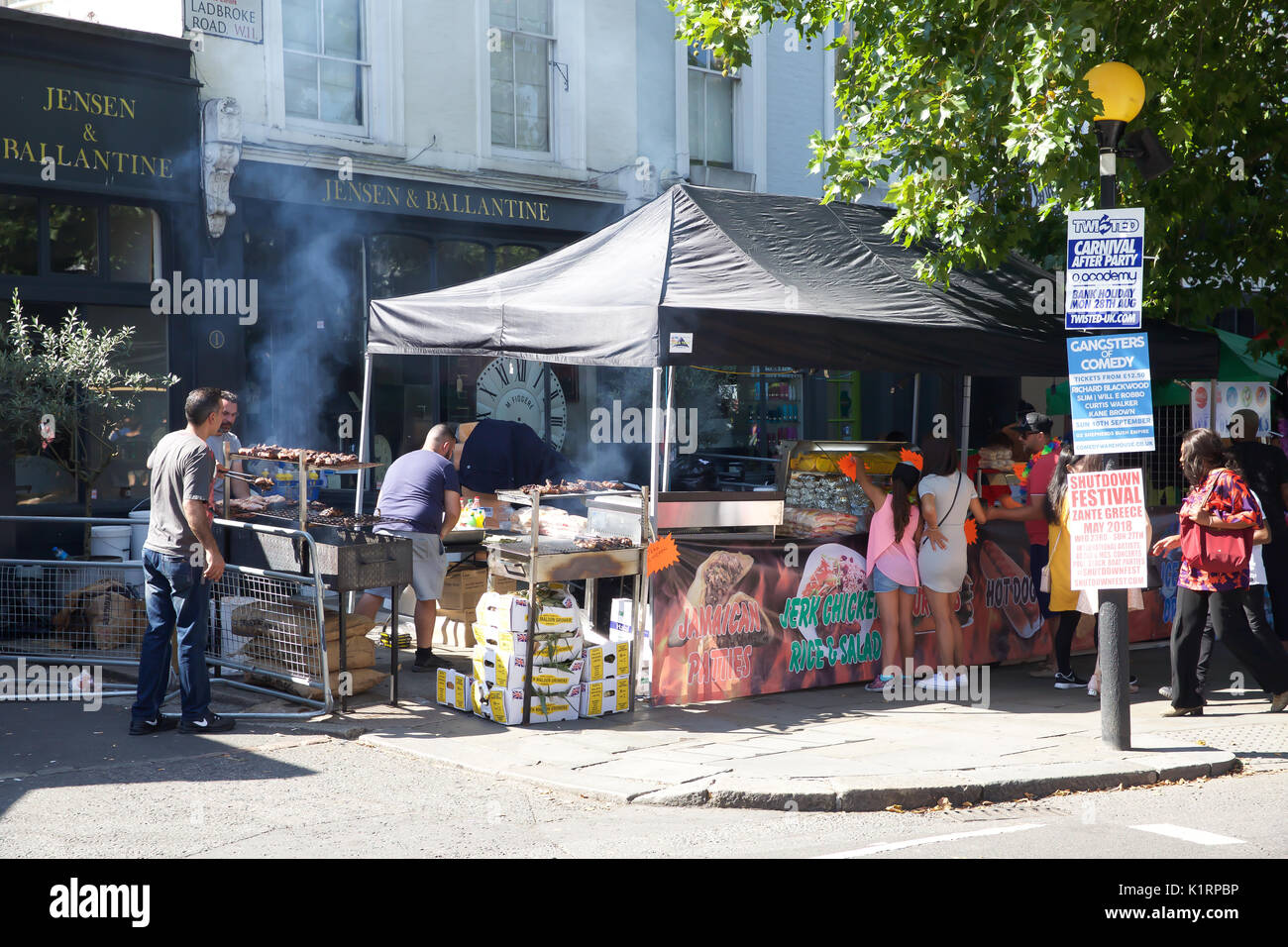 Notting Hill, UK. 27th Aug, 2017. Notting Hill Carnival Family Day ...