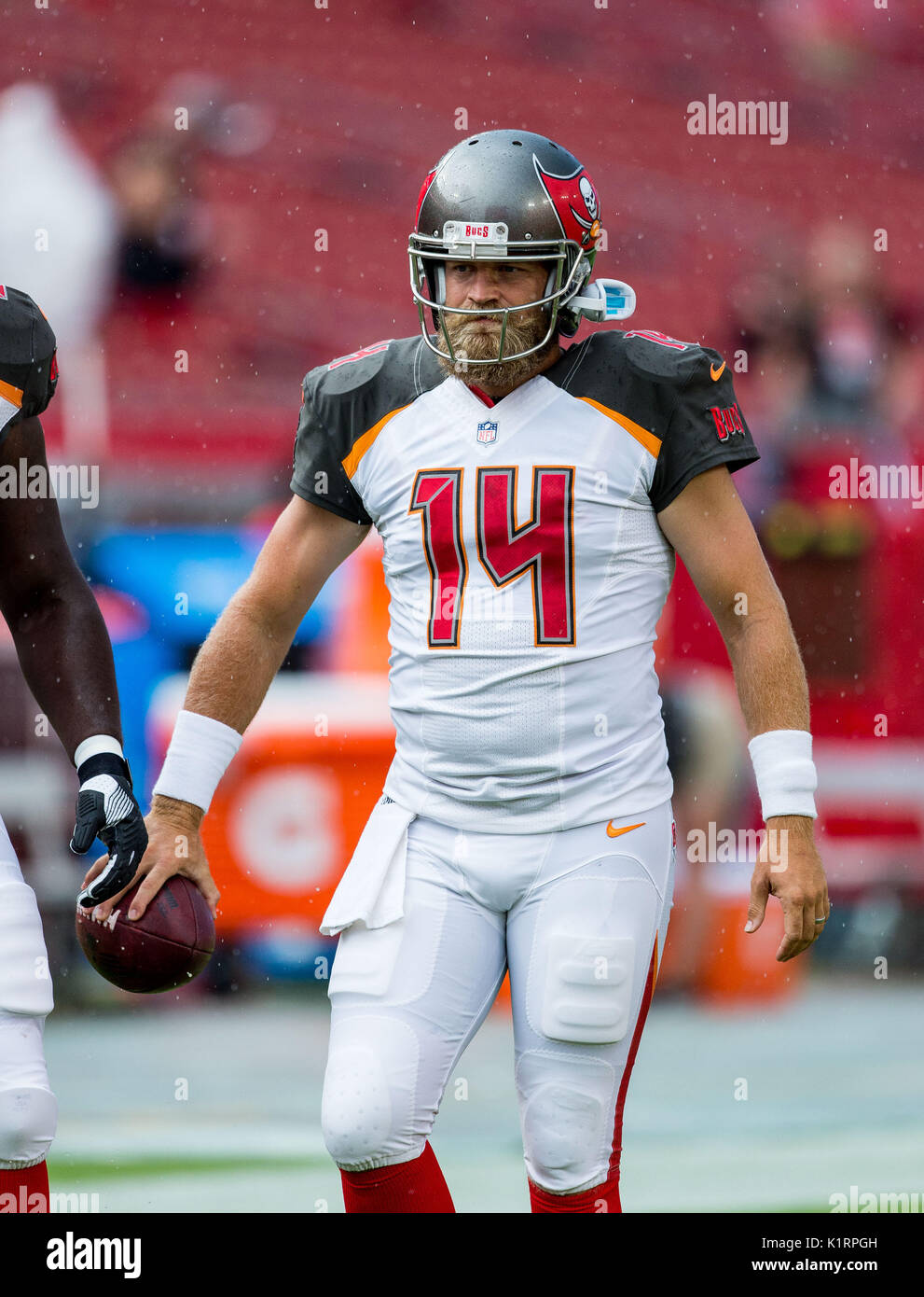 August 26, 2017 - Tampa Bay Buccaneers quarterback Ryan Fitzpatrick (14 ...
