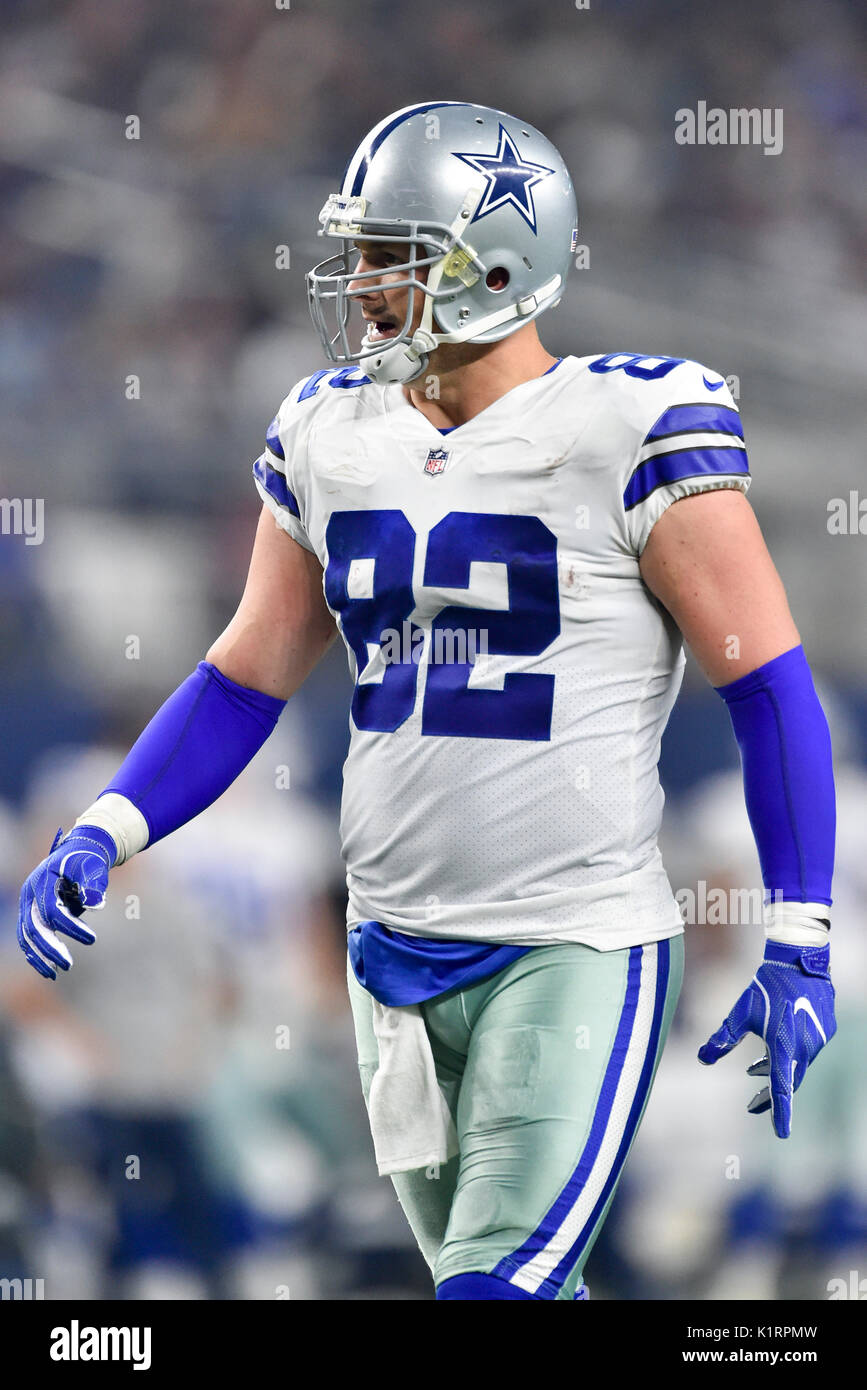 August 26, 2017: Dallas Cowboys tight end Jason Witten (82) during an ...