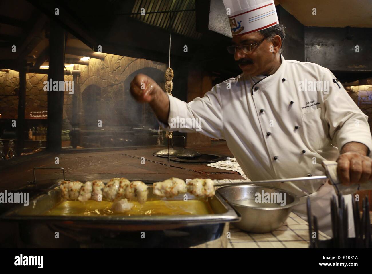 NEW DELHI, INDIA - AUGUST 23: Chef JP Singh, Executive Chef, Bukhara ...