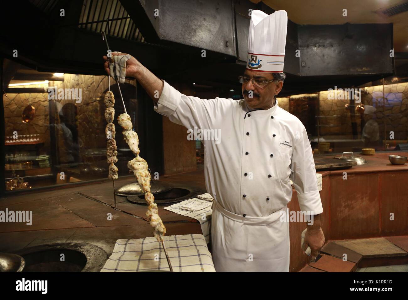 NEW DELHI, INDIA - AUGUST 23: Chef JP Singh, Executive Chef, Bukhara ...