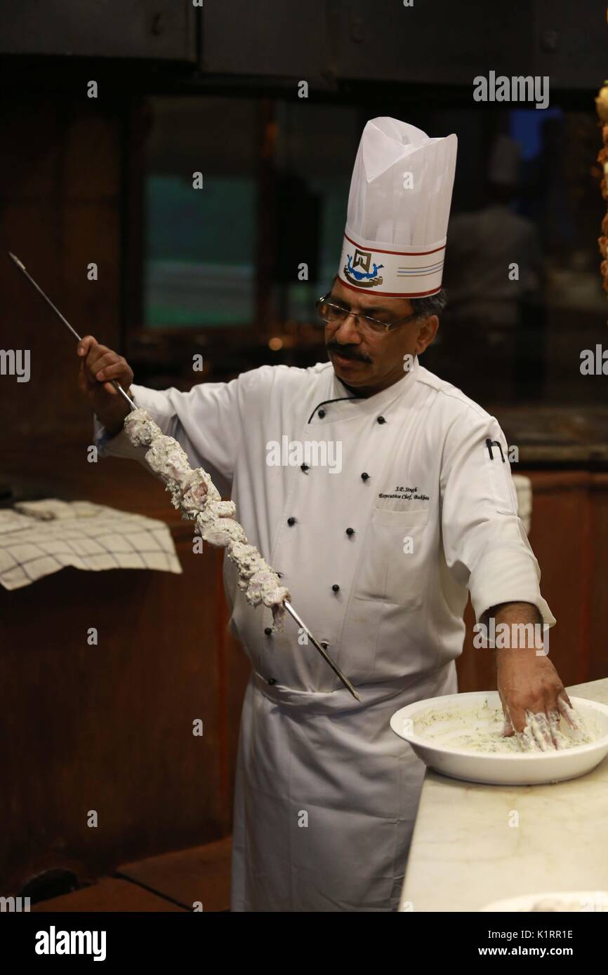 NEW DELHI, INDIA - AUGUST 23: Chef JP Singh, Executive Chef, Bukhara ...