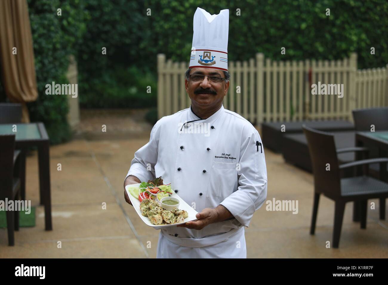 NEW DELHI, INDIA - AUGUST 23: Chef JP Singh, Executive Chef, Bukhara ...