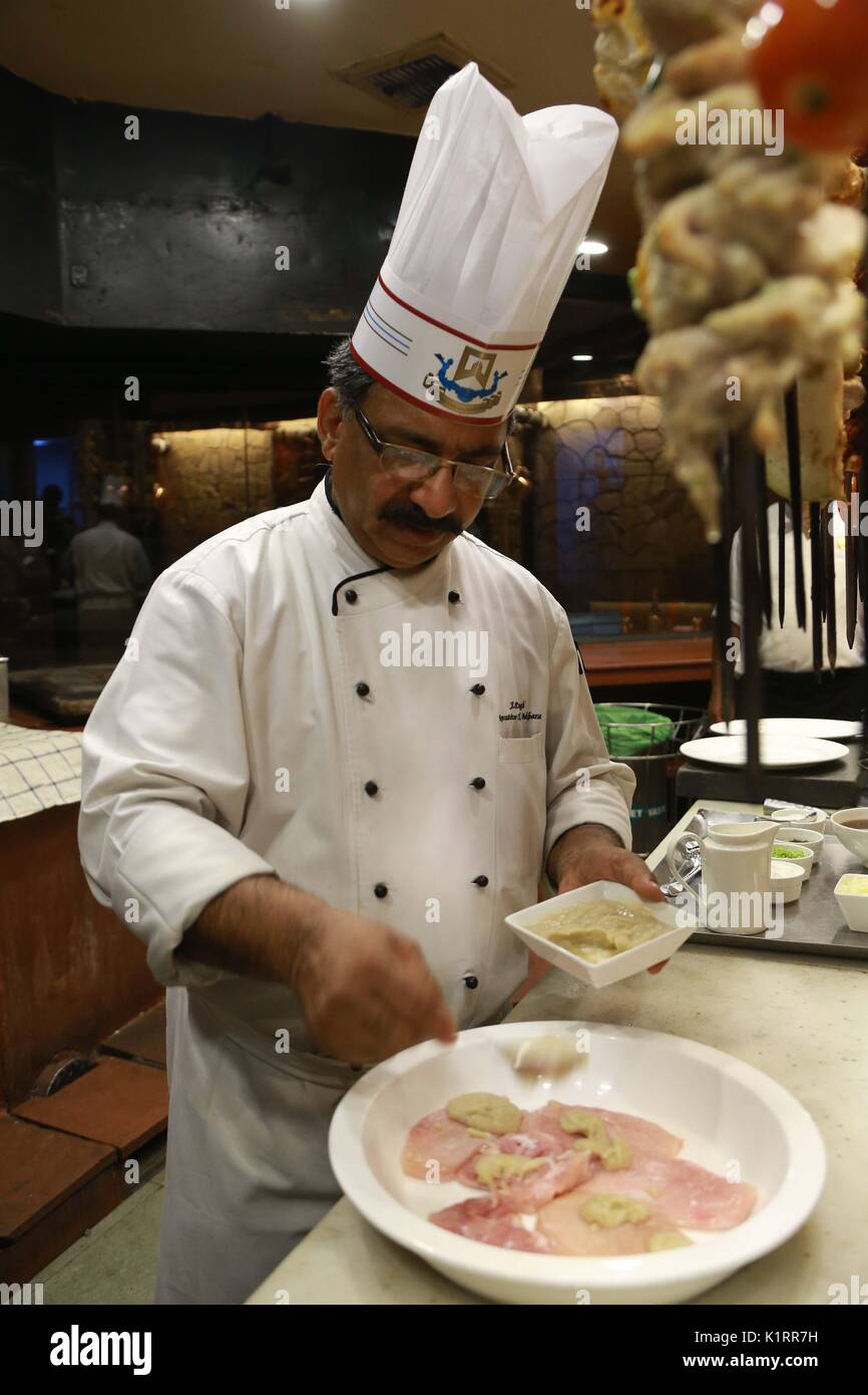 NEW DELHI, INDIA - AUGUST 23: Chef JP Singh, Executive Chef, Bukhara ...