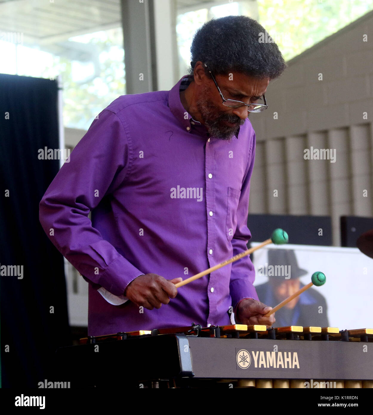 New York, New York, USA. 26th Aug, 2017. Jazz vibraphonist STEVE NELSON ...