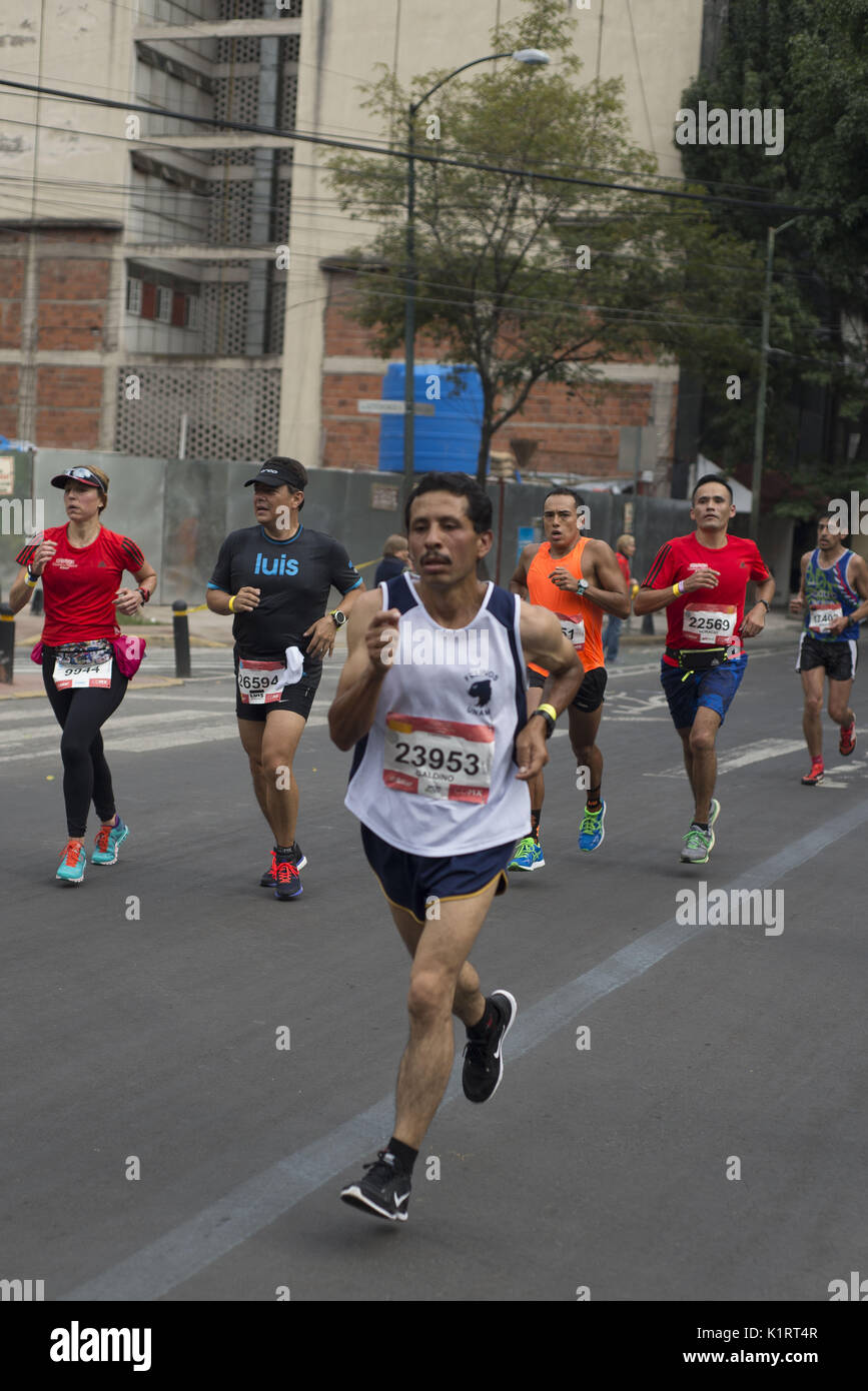 Mexico City, Mexico City, MX. 27th Aug, 2017. The yearly Mexico City ...