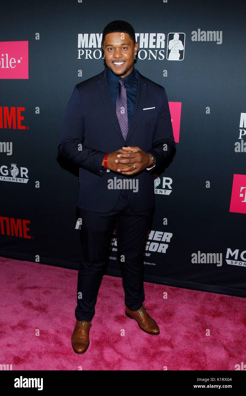 Pooch Hall, Linda Hall at arrivals for Showtime’s Mayweather vs ...