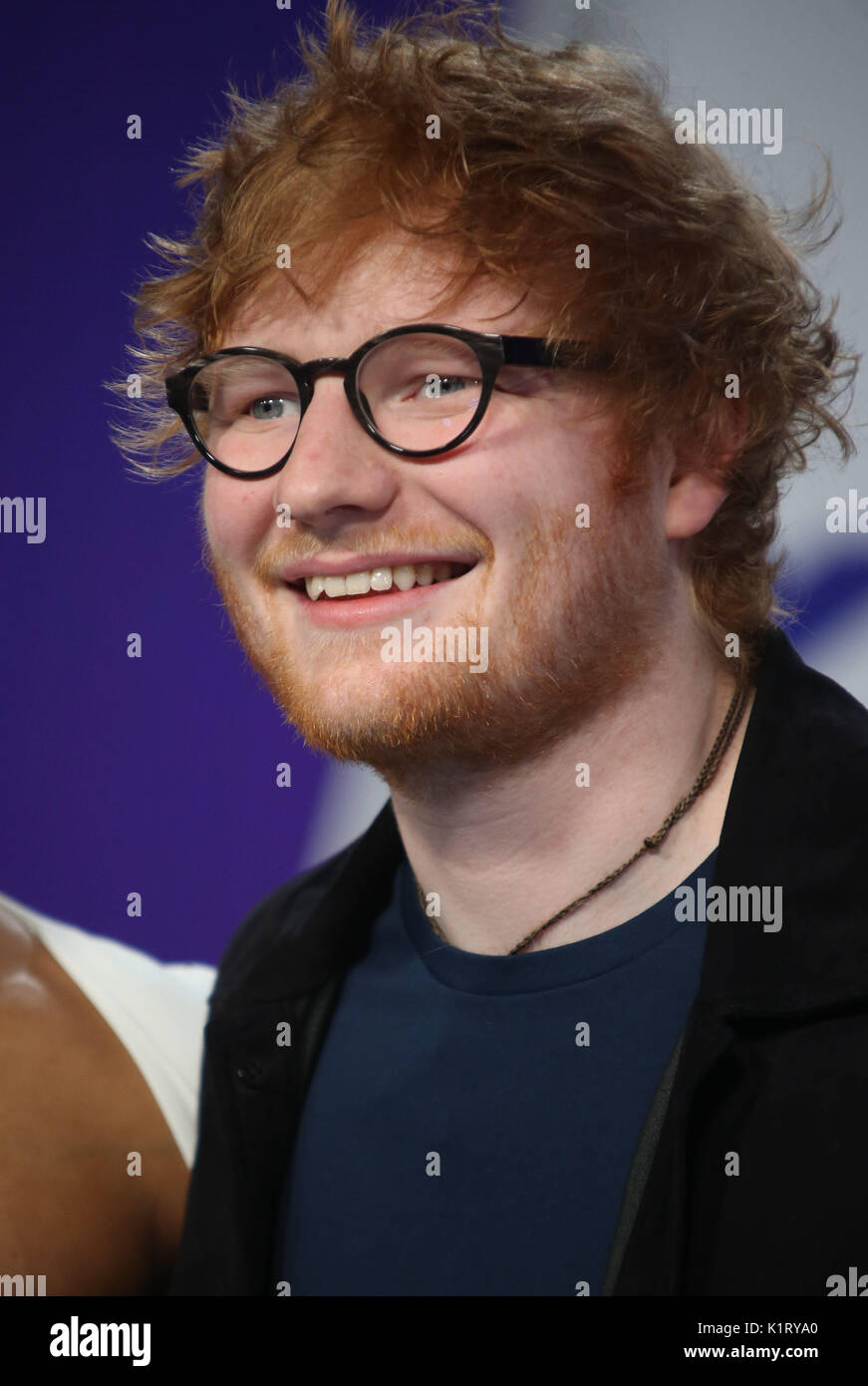 Inglewood, Ca. 27th Aug, 2017. Ed Sheeran, At 2017 MTV Video Music ...