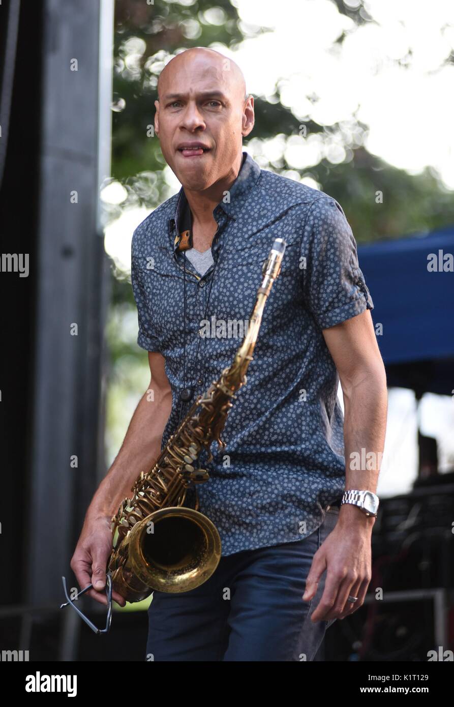 New York, NY, USA. 27th Aug, 2017. Joshua Redman in attendance for 25th ...