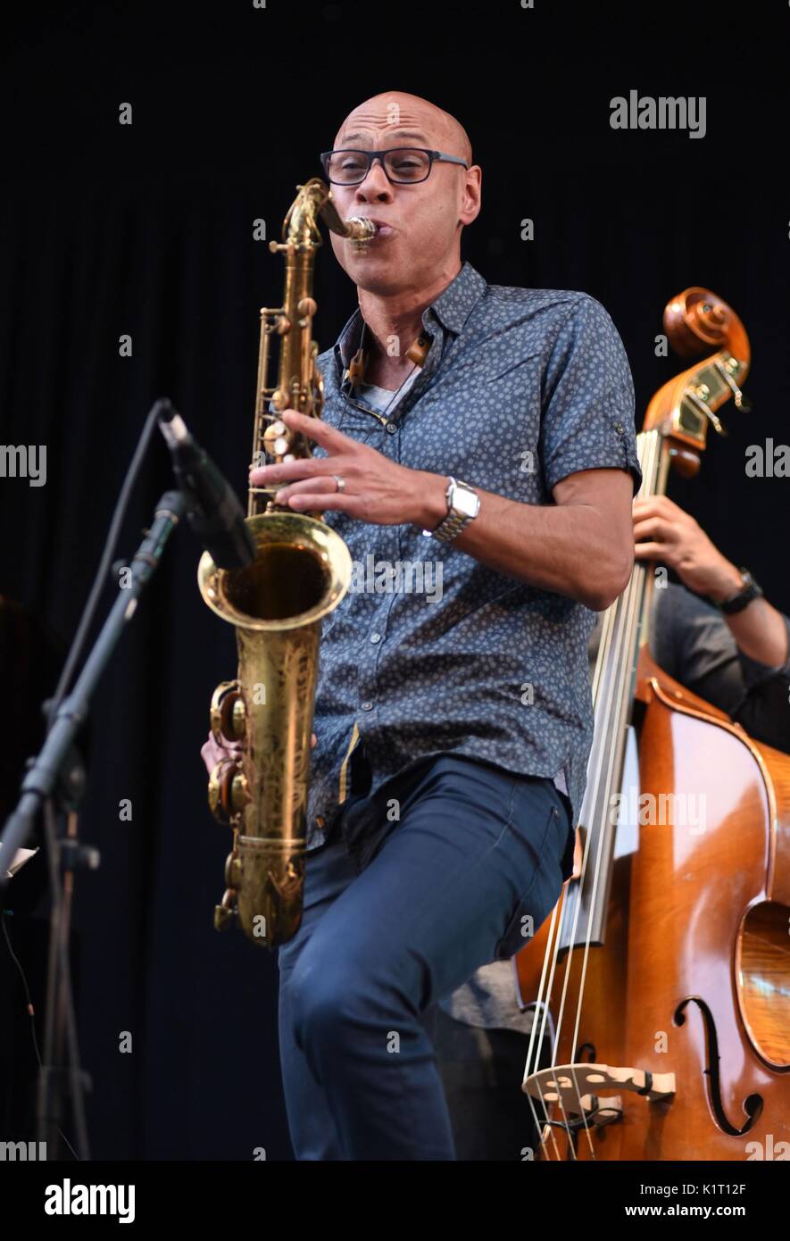 New York, NY, USA. 27th Aug, 2017. Joshua Redman in attendance for 25th ...