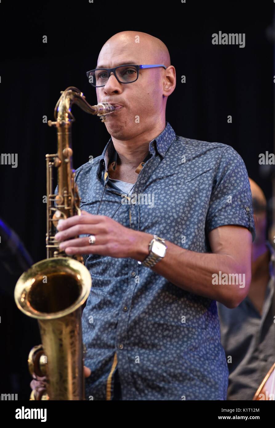 New York, NY, USA. 27th Aug, 2017. Joshua Redman in attendance for 25th ...