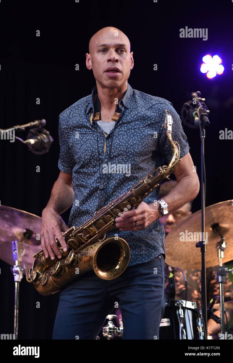 New York, NY, USA. 27th Aug, 2017. Joshua Redman in attendance for 25th ...