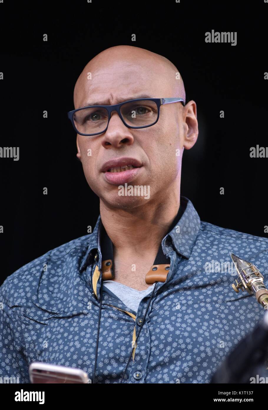 New York, NY, USA. 27th Aug, 2017. Joshua Redman in attendance for 25th ...