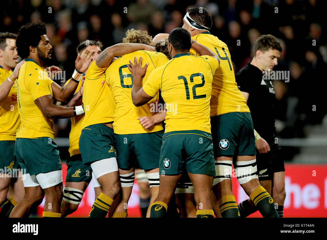 26th August 2017, Forsyth Barr Stadium, Dunedin, New Zealand; Rugby ...