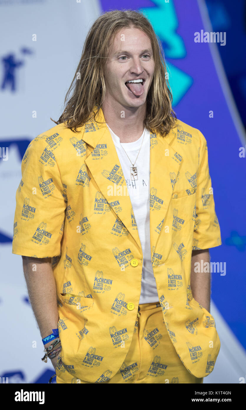 Inglewood, California, USA. 27th Aug, 2017. Rory Kramer arrives at the ...