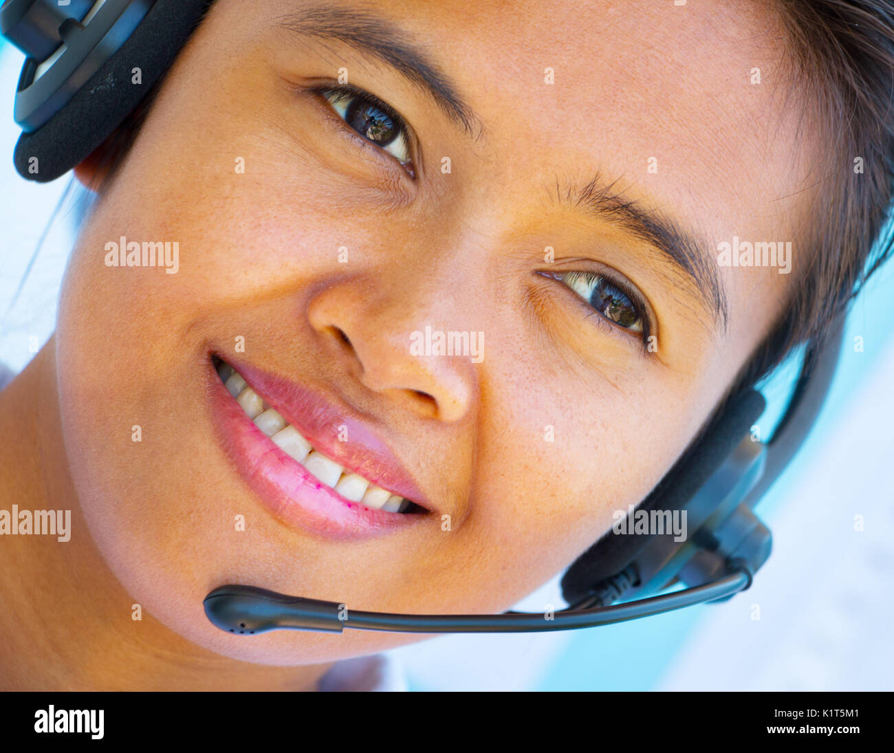 Callcenter operator hi-res stock photography and images - Alamy