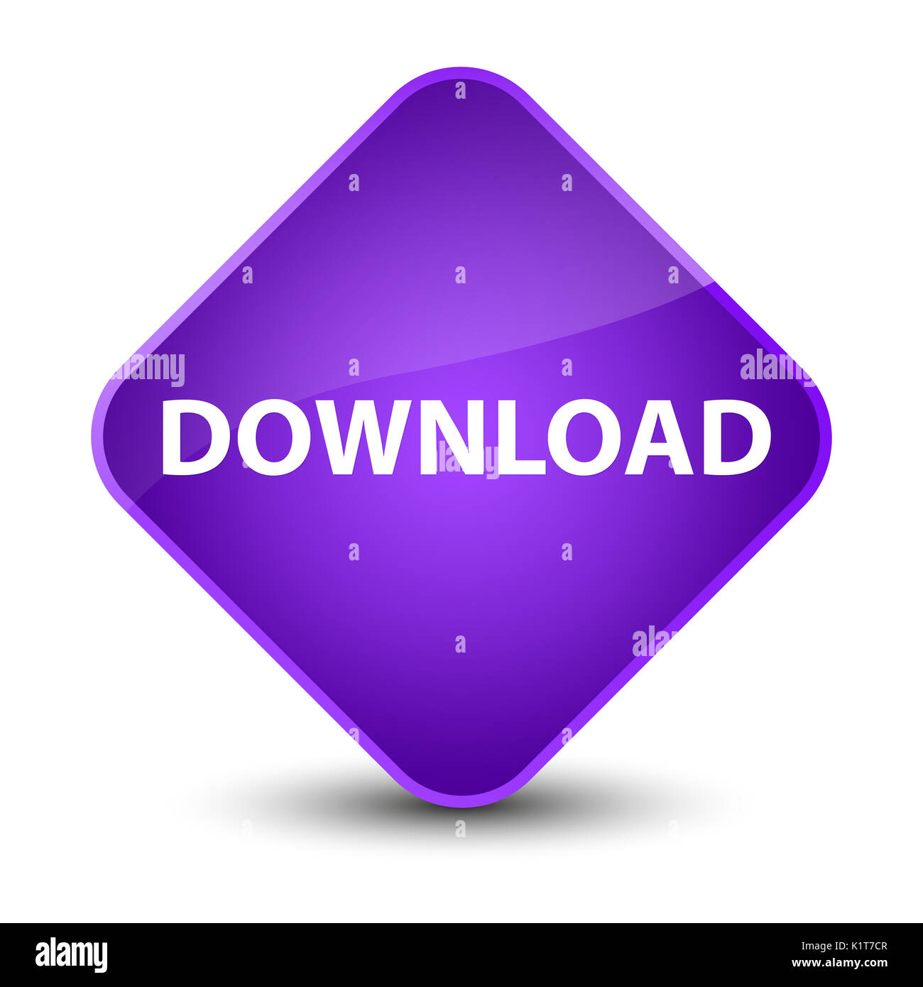 Download isolated on elegant purple diamond button abstract ...