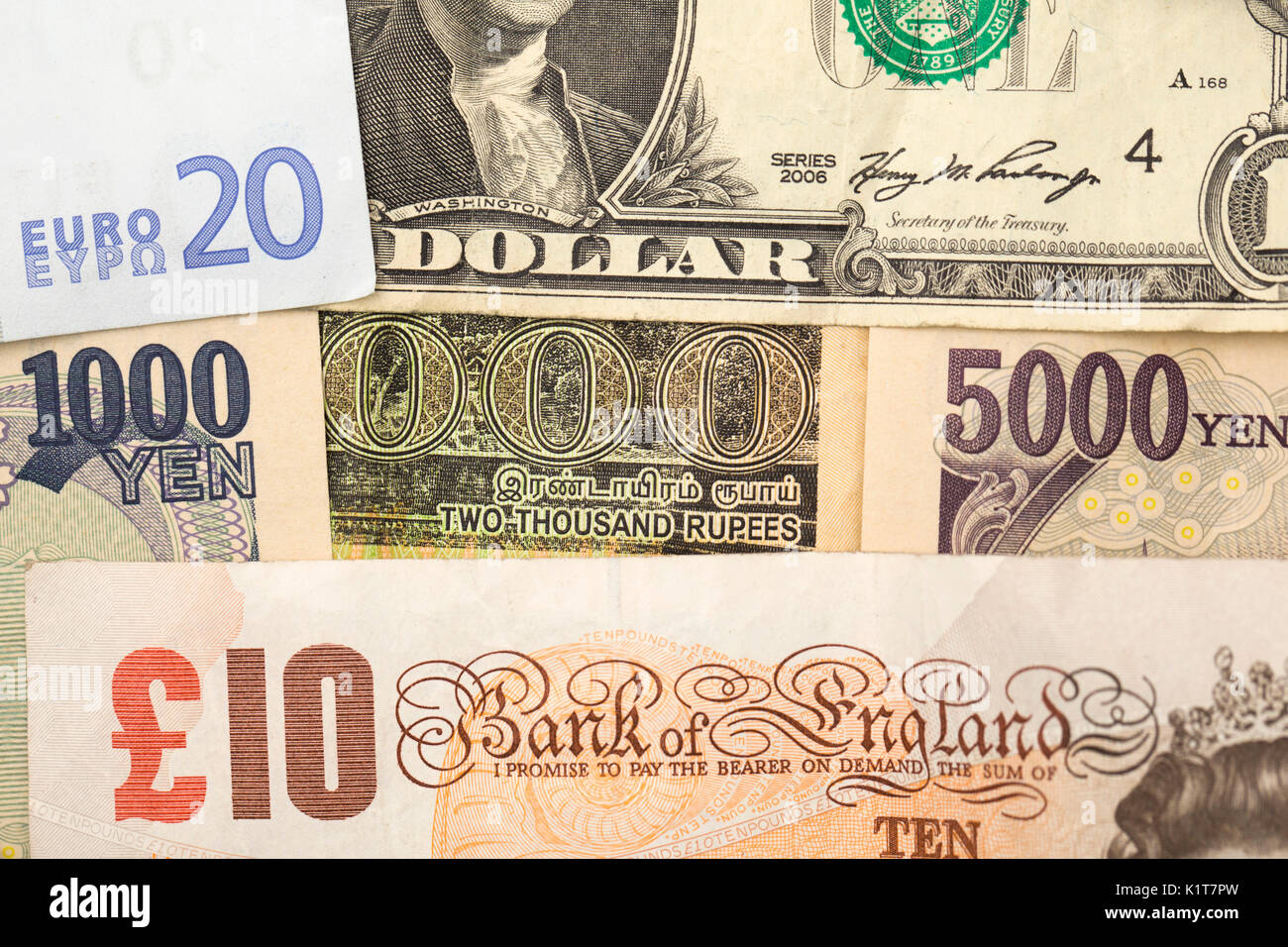 Global currency background Stock Photo - Alamy