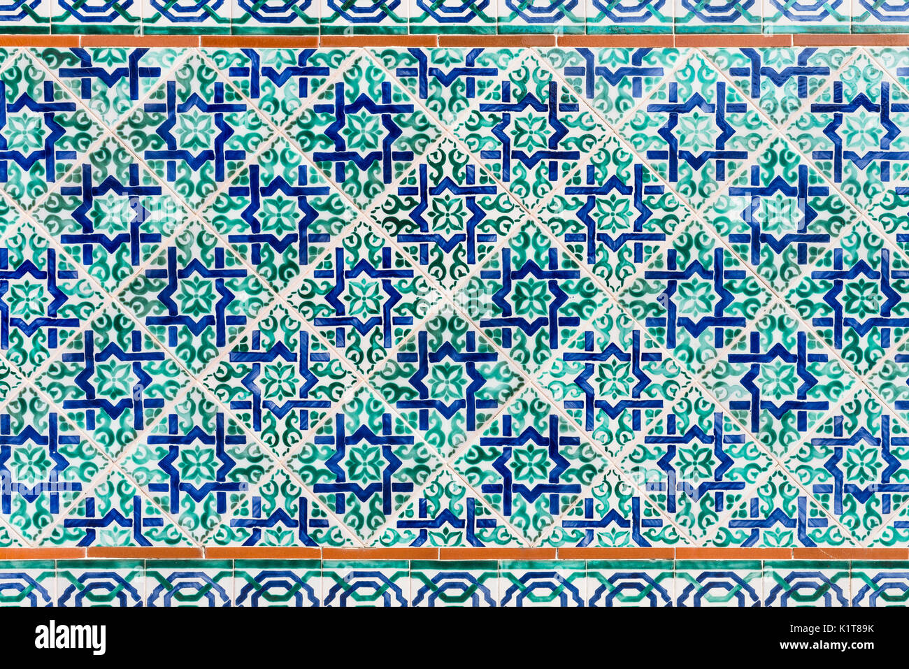 morrish architecture in Spain Stock Photo - Alamy