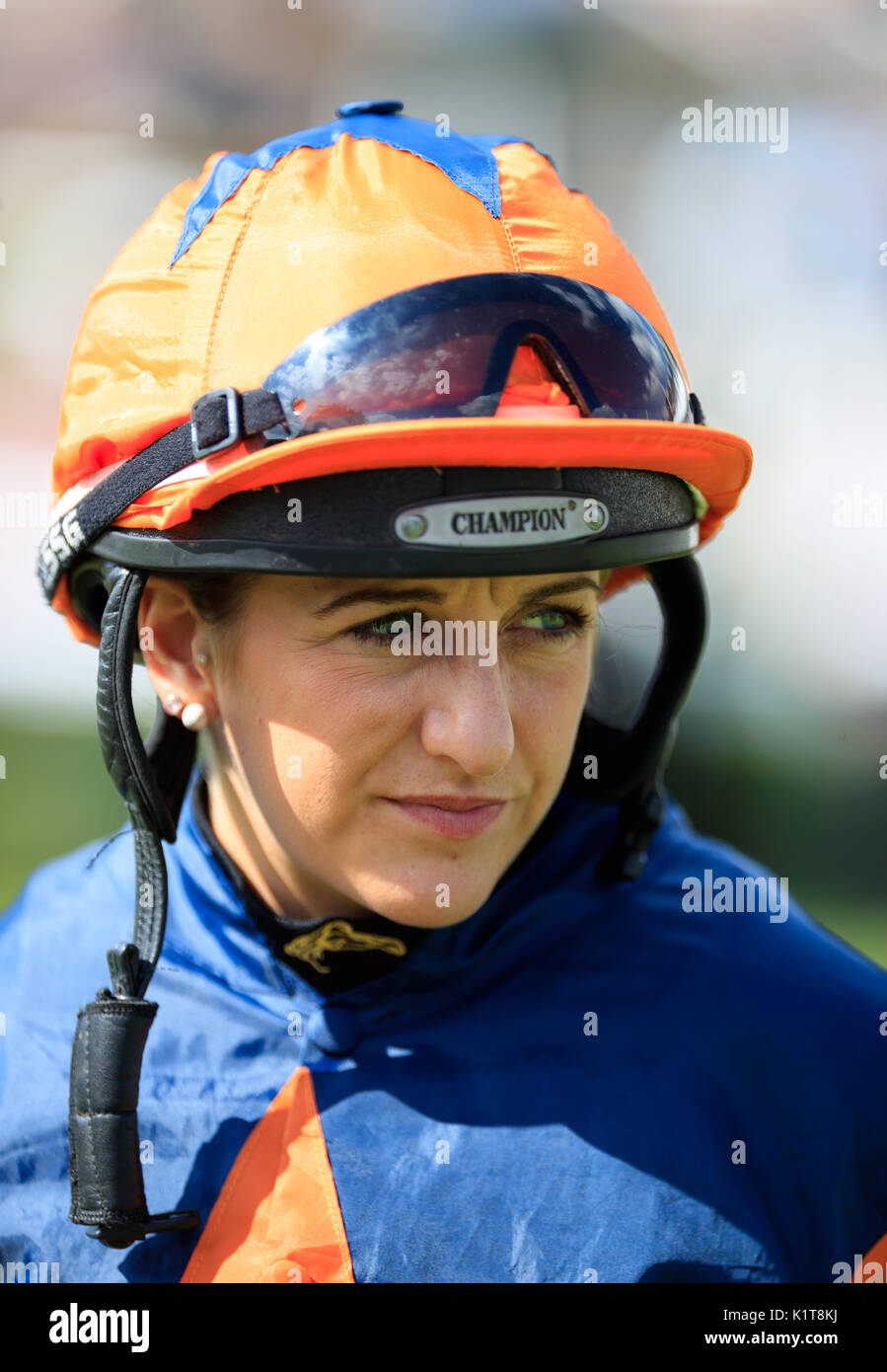 Josephine Gordon at Goodwood Racecourse, Chicester Stock Photo - Alamy