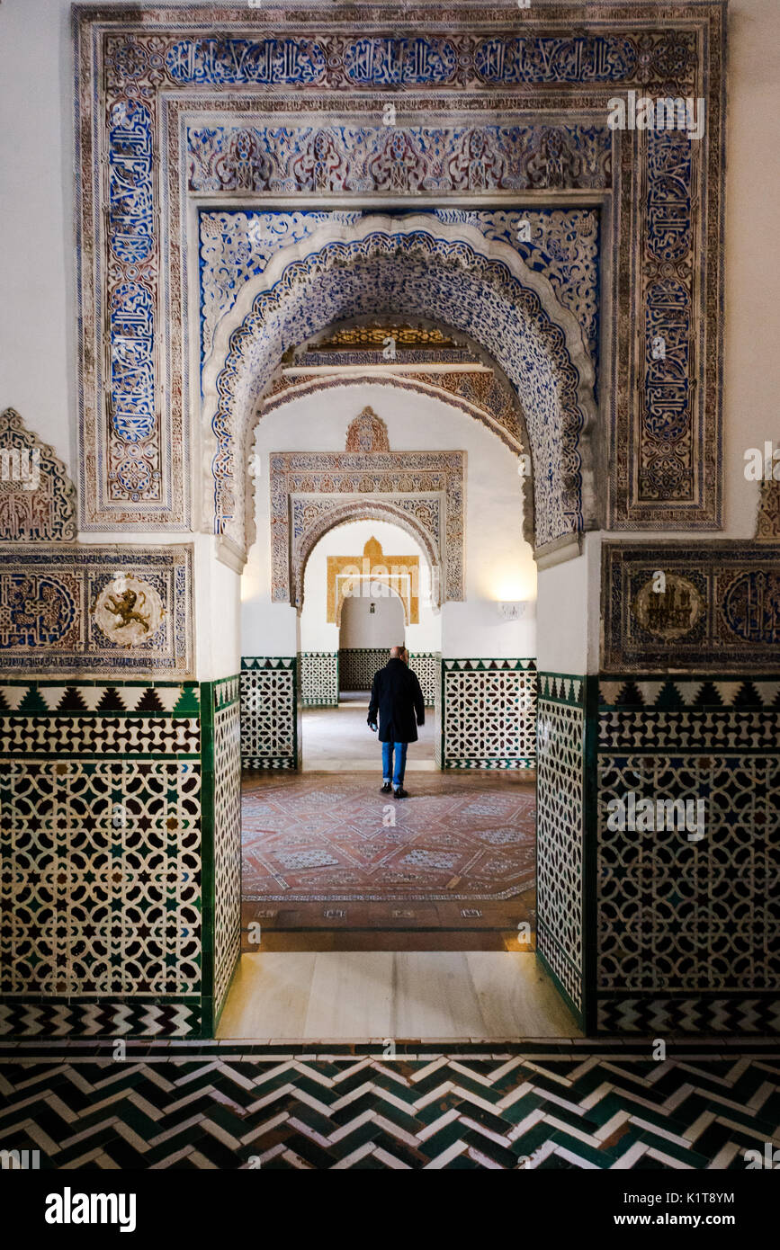 morrish architecture in Spain Stock Photo - Alamy