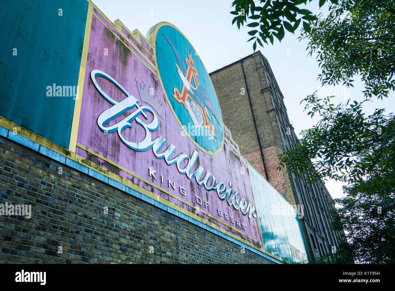 The Stag Brewery signage at the former Mortlake Brewery, Mortlake ...