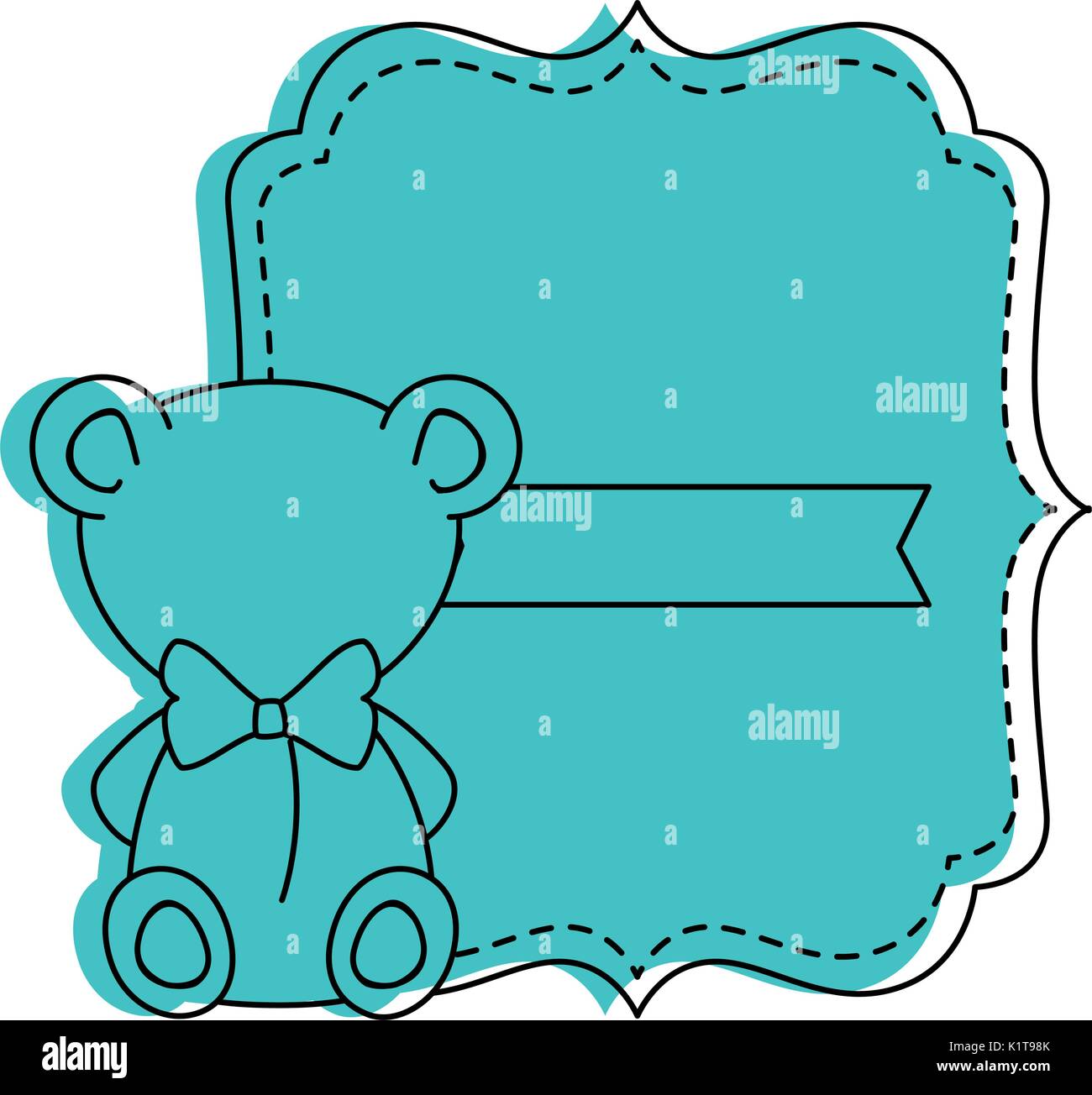 baby shower card with beard icon over white background colorful design ...