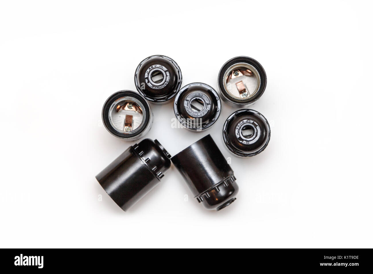 Ceramic Socket Cut Out Stock Images & Pictures - Alamy