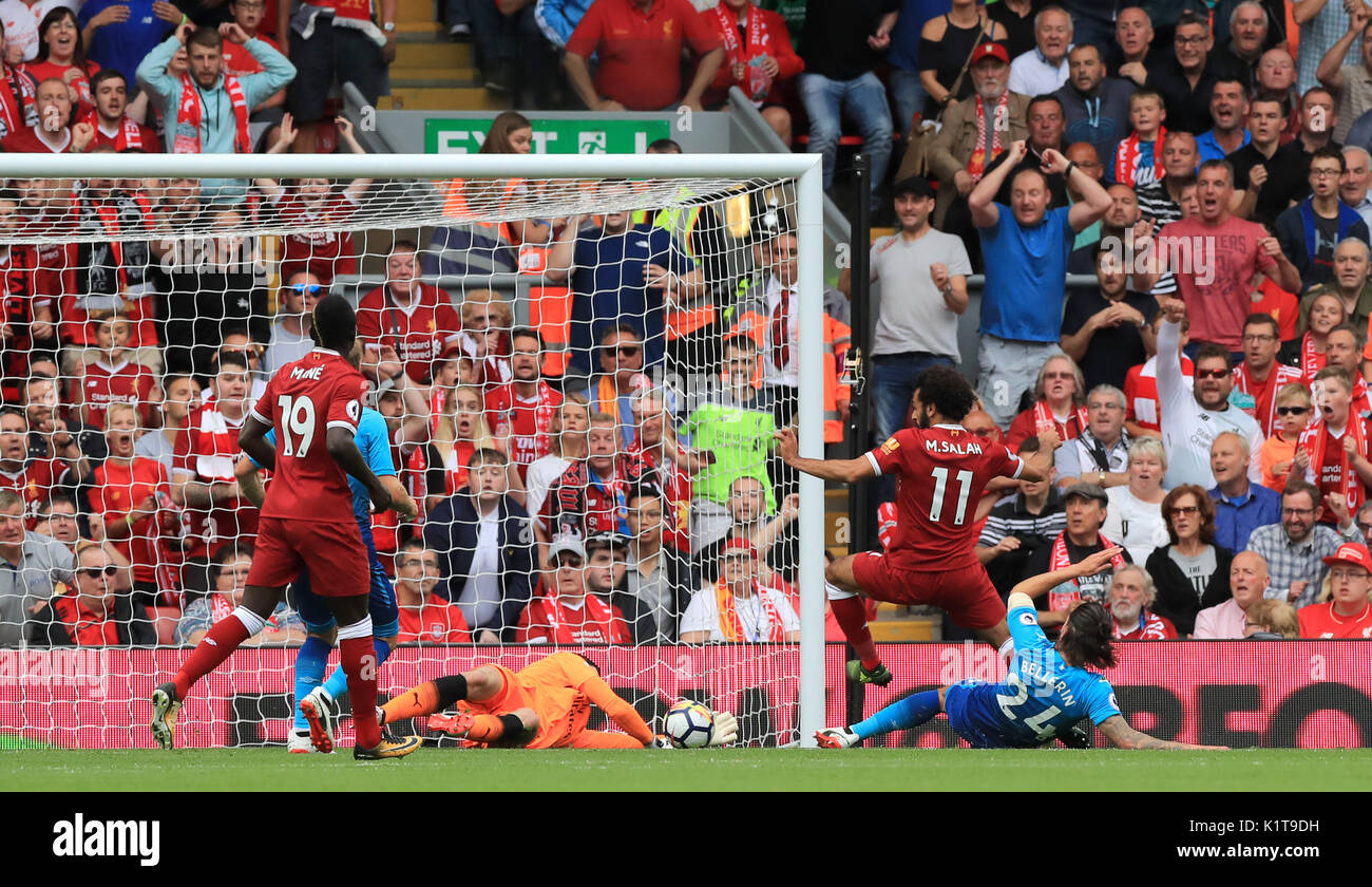 Mohamed salah arsenal hi-res stock photography and images - Alamy