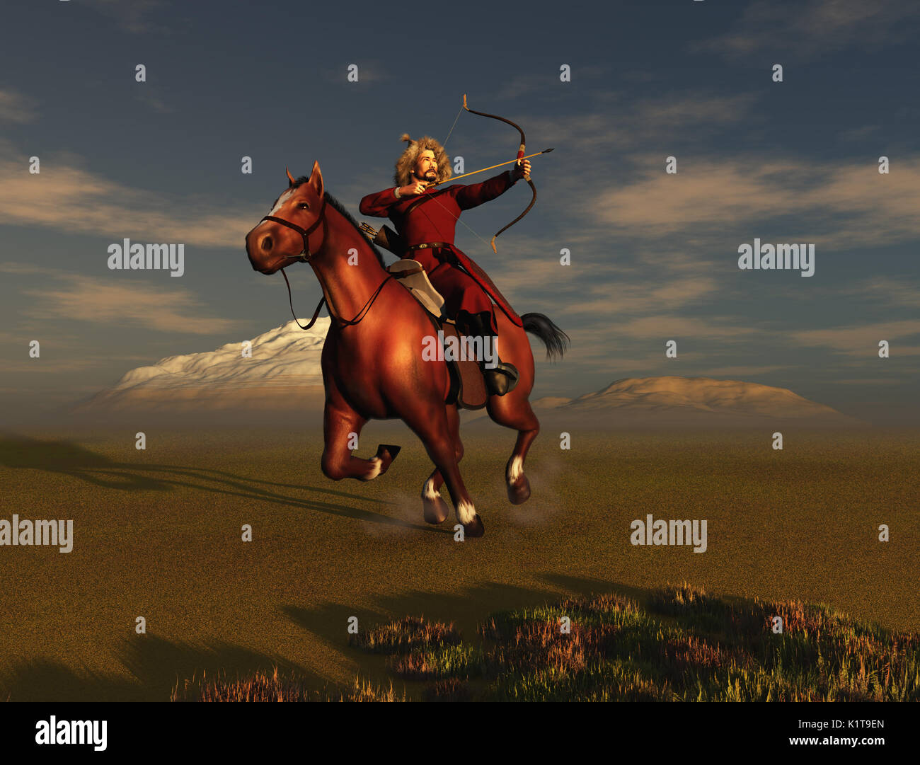 Mongol warrior hi-res stock photography and images - Alamy