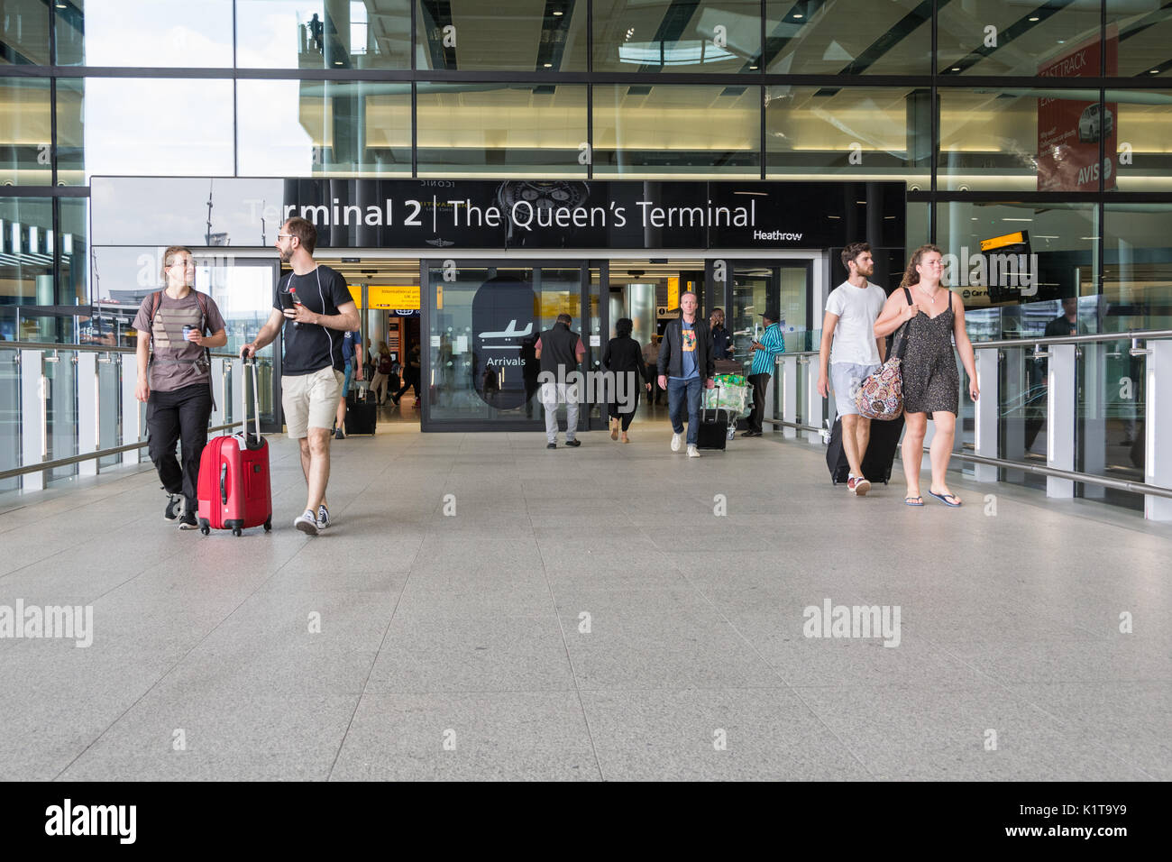 Heathrow Airport Terminal Two Building, London, UK Stock Photo - Alamy