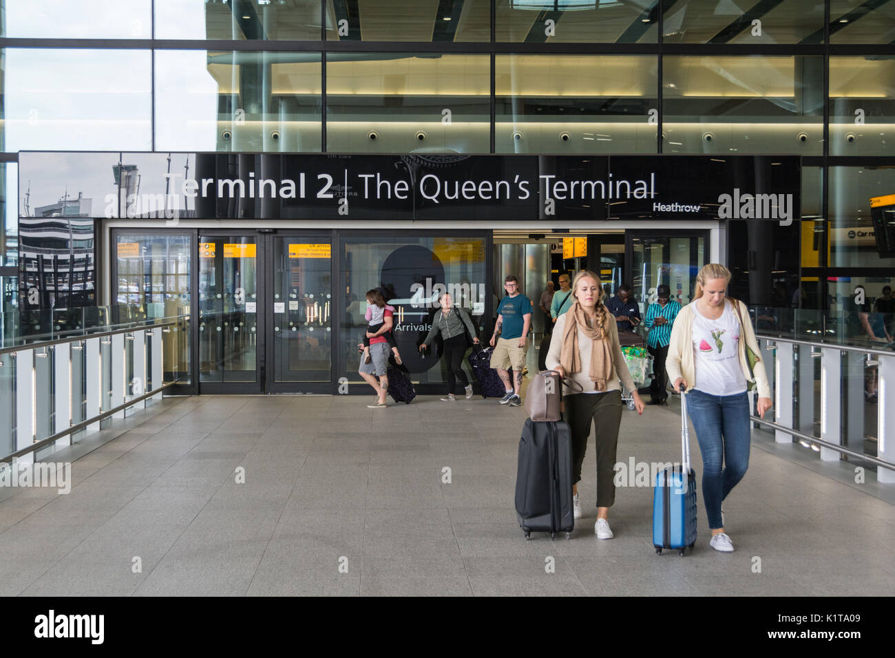 Heathrow Airport Terminal Two Building, London, UK Stock Photo - Alamy