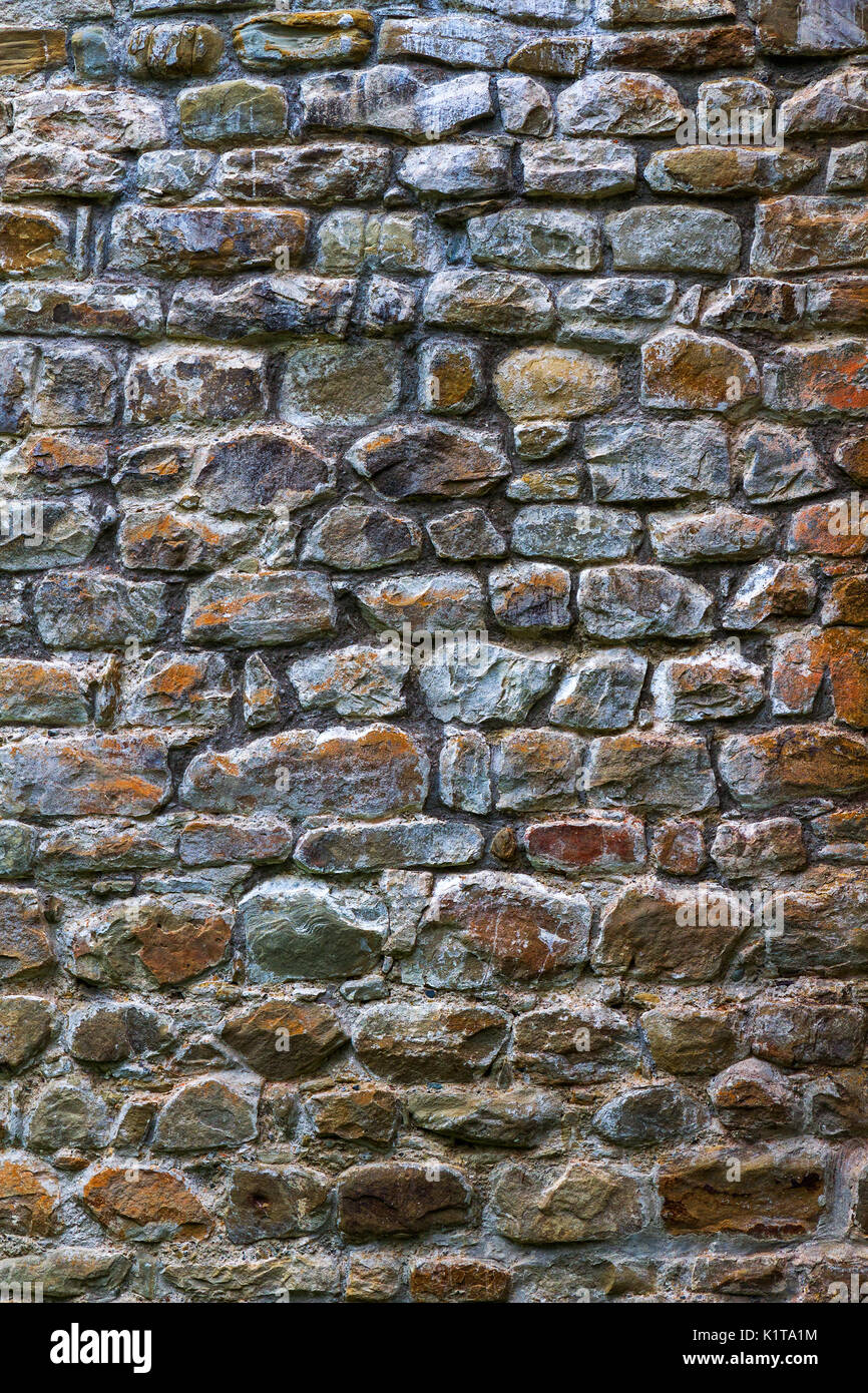 Ancient architecture background: old stone wall texture pattern Stock ...