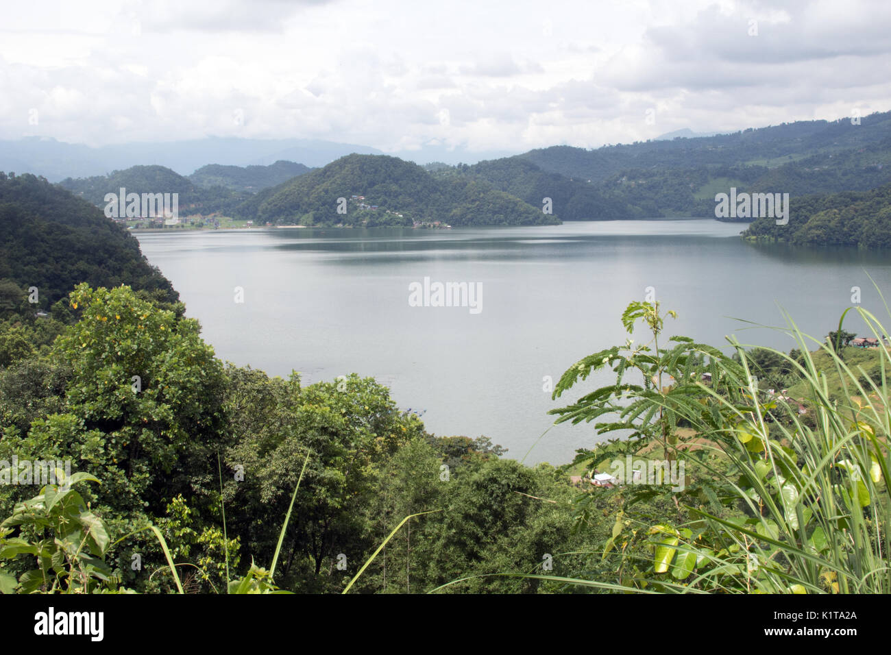 Begnas Lake, a freshwater lake in the Pokhara-Lekhnath metropolitan ...