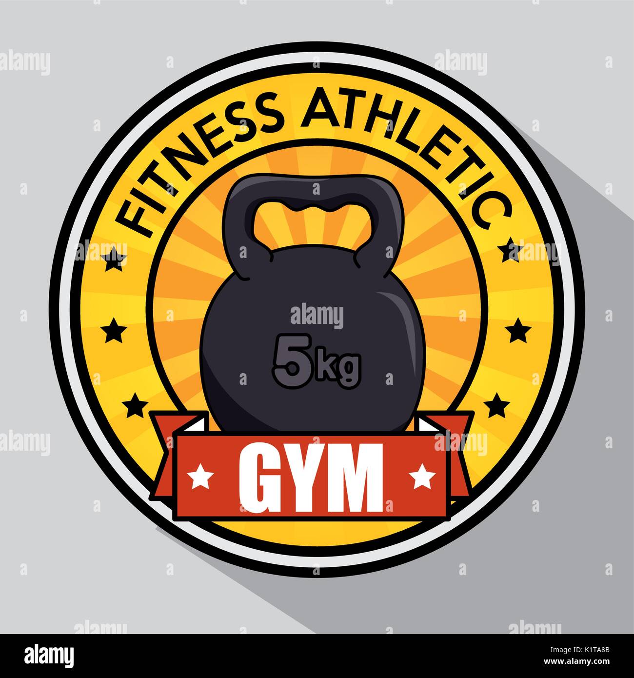Weight inside seal stamp of Fitness sport and gym theme Vector ...