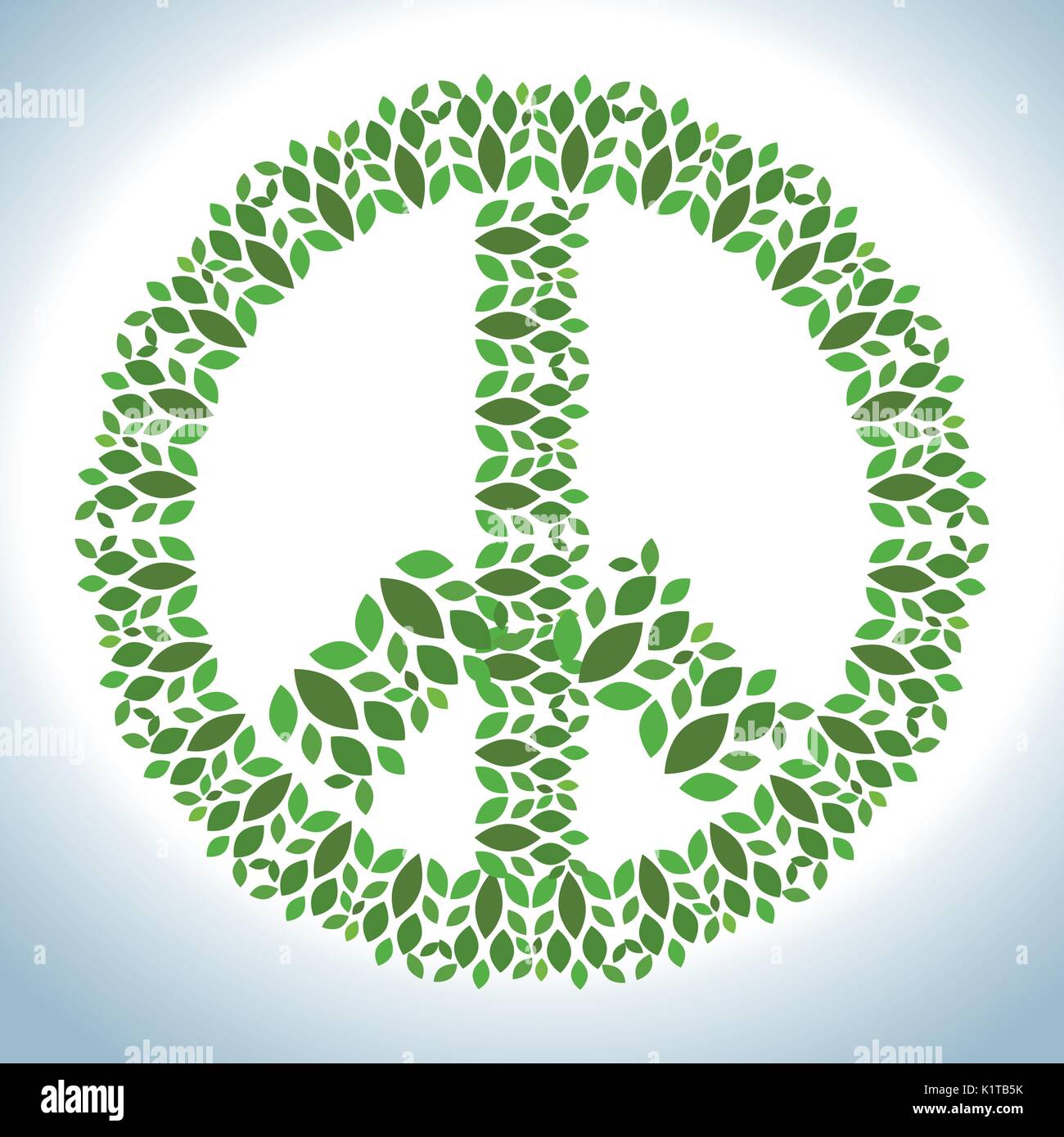 Sign of Peace and love theme Vector illustration Stock Vector Image ...
