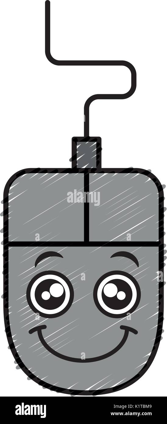 Kawaii computer mouse icon hi-res stock photography and images - Alamy