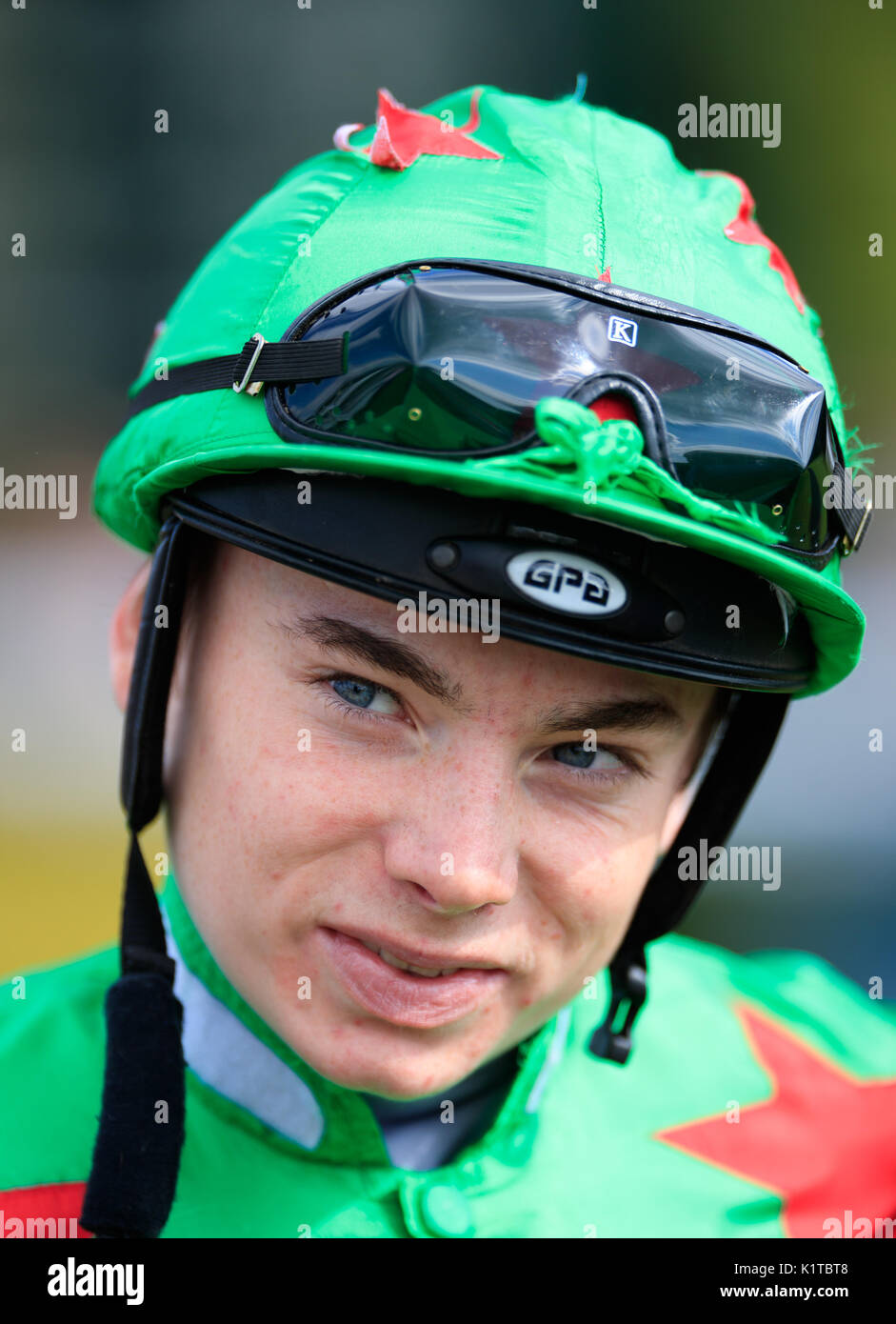 Callum Shepherd at Goodwood Racecourse, Chicester Stock Photo - Alamy