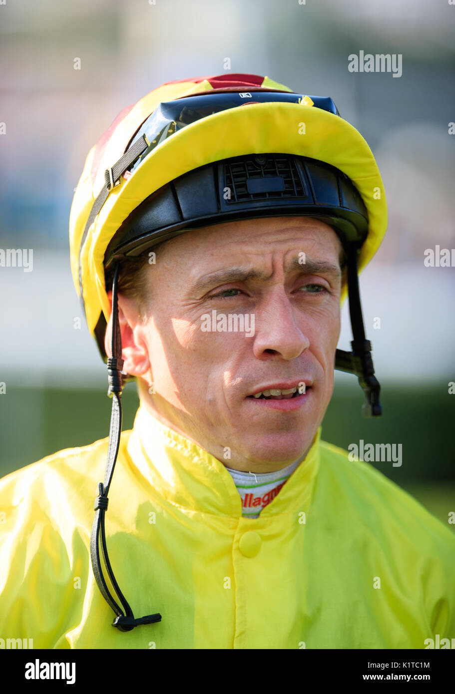Shane Kelly at Goodwood Racecourse, Chicester Stock Photo - Alamy