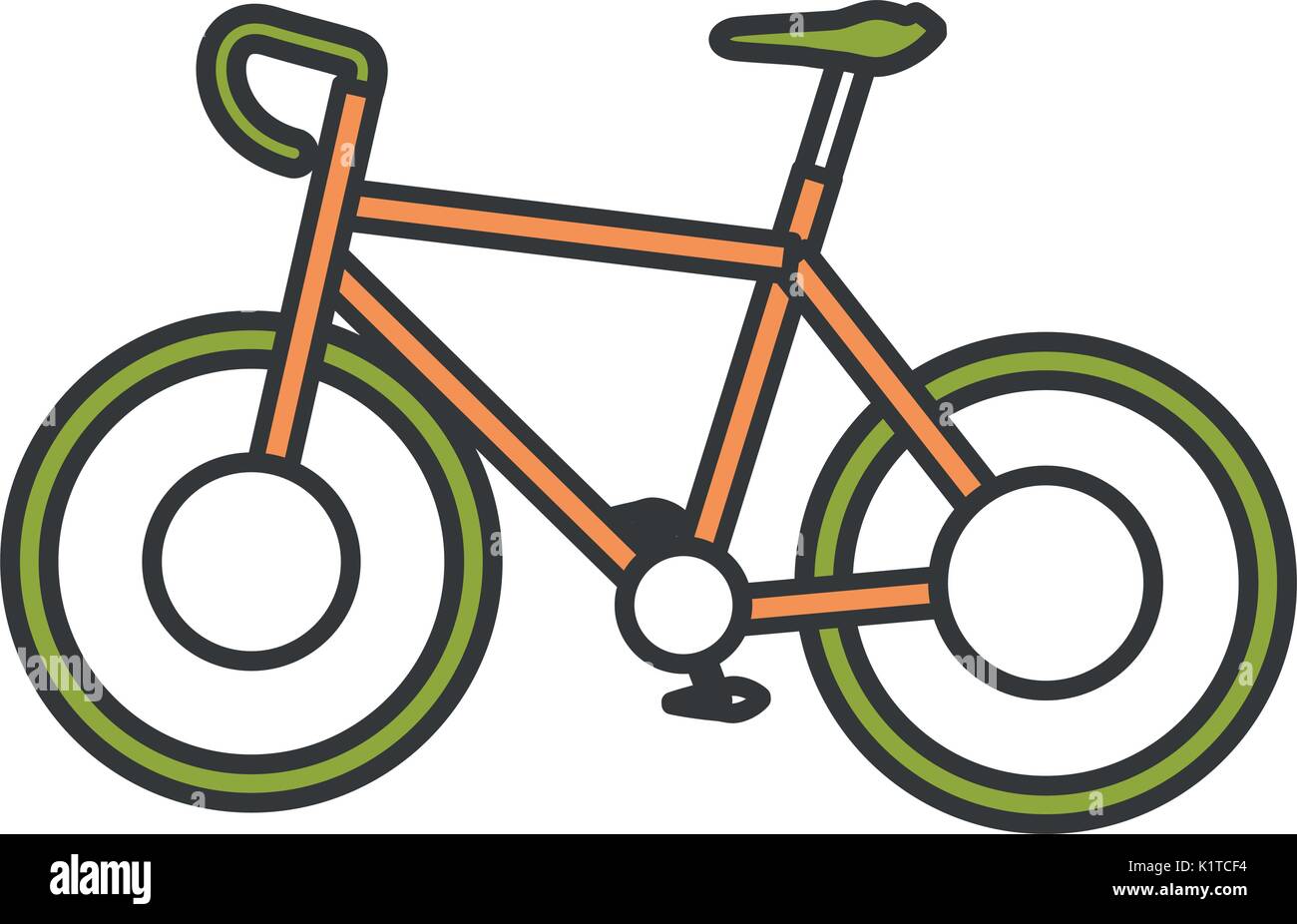 bicycle race isolated icon vector illustration design Stock Vector ...