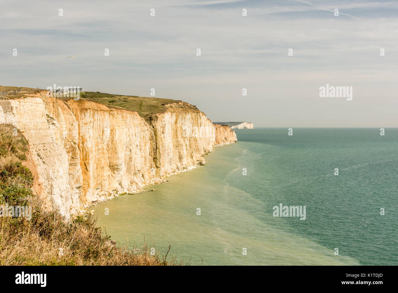 Harbour Heights from Peacehaven Heights, East Sussex, UK Stock Photo ...