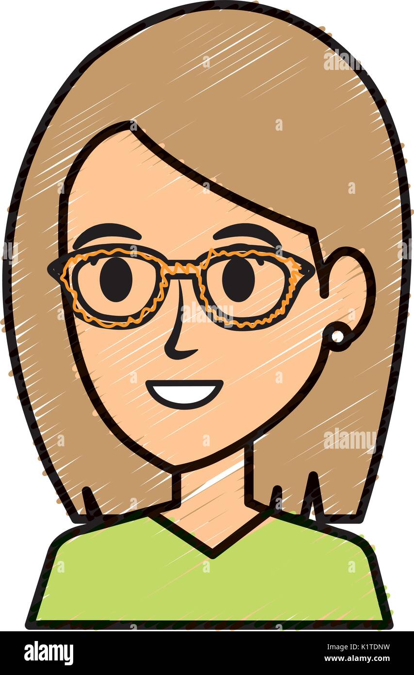 beautiful woman avatar character Stock Vector Image & Art - Alamy