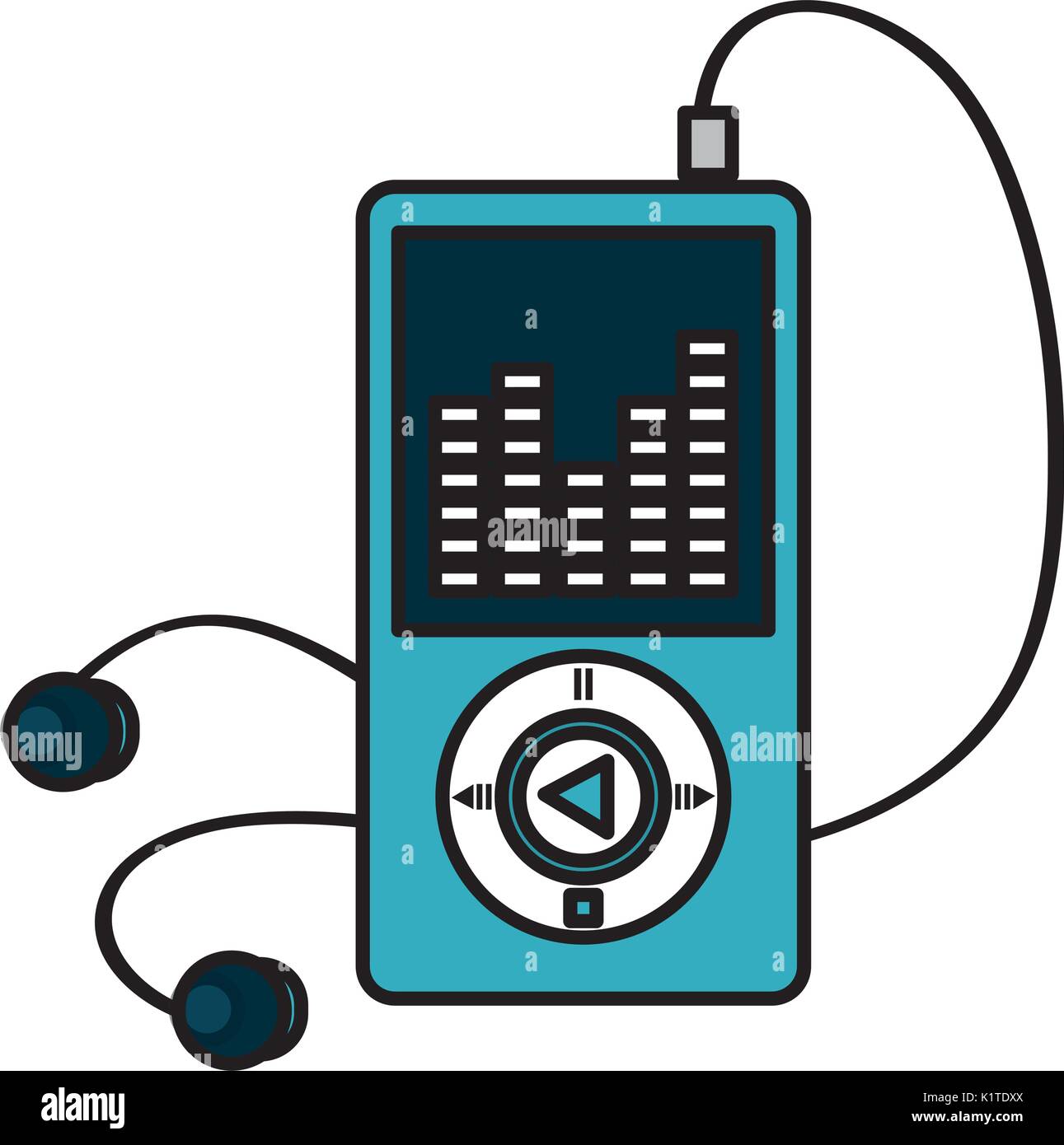 digital music player icon Stock Vector Image & Art - Alamy