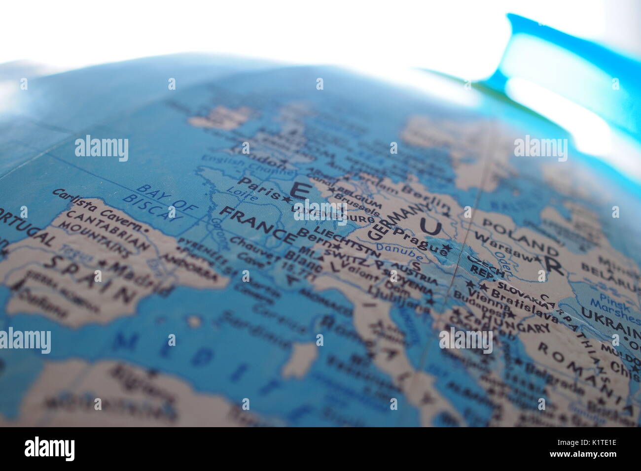 Globe with countries and names hi-res stock photography and images - Alamy
