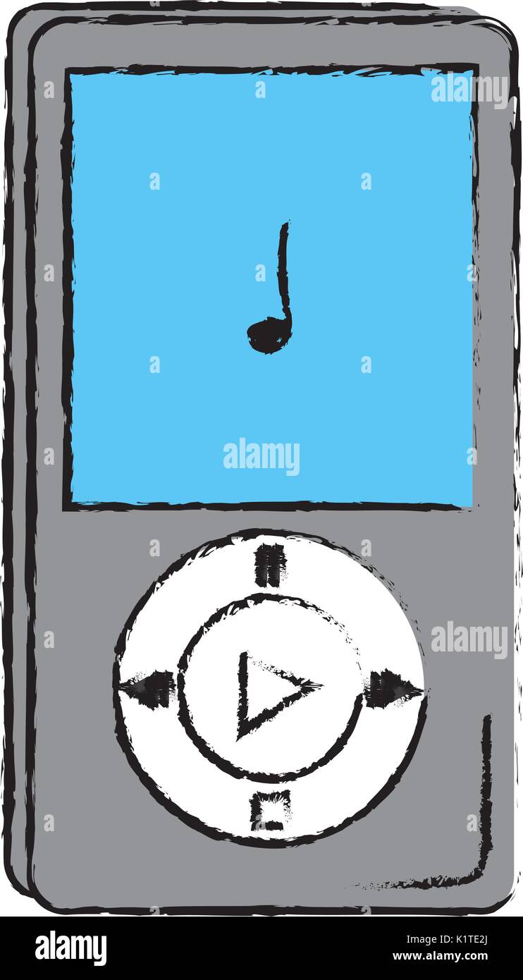 digital music player icon Stock Vector Image & Art - Alamy